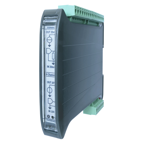 OVERDIGIT - 099-8104 - EX04AIO Modbus module with 4 analog inputs ...